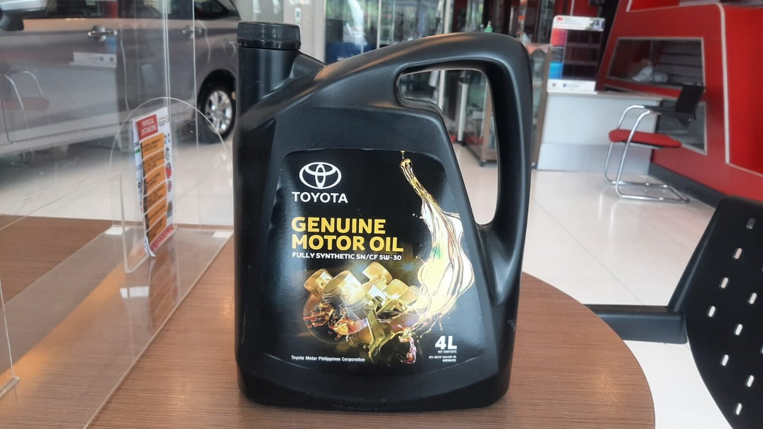 Genuine Motor OIL Fully Synthetic SN CF 5w 30 4L